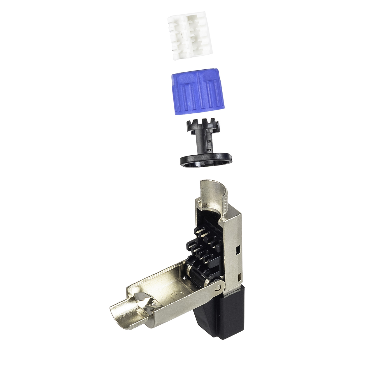Conector Industrial RJ45 Blindado CAT8A - Ion Cabos