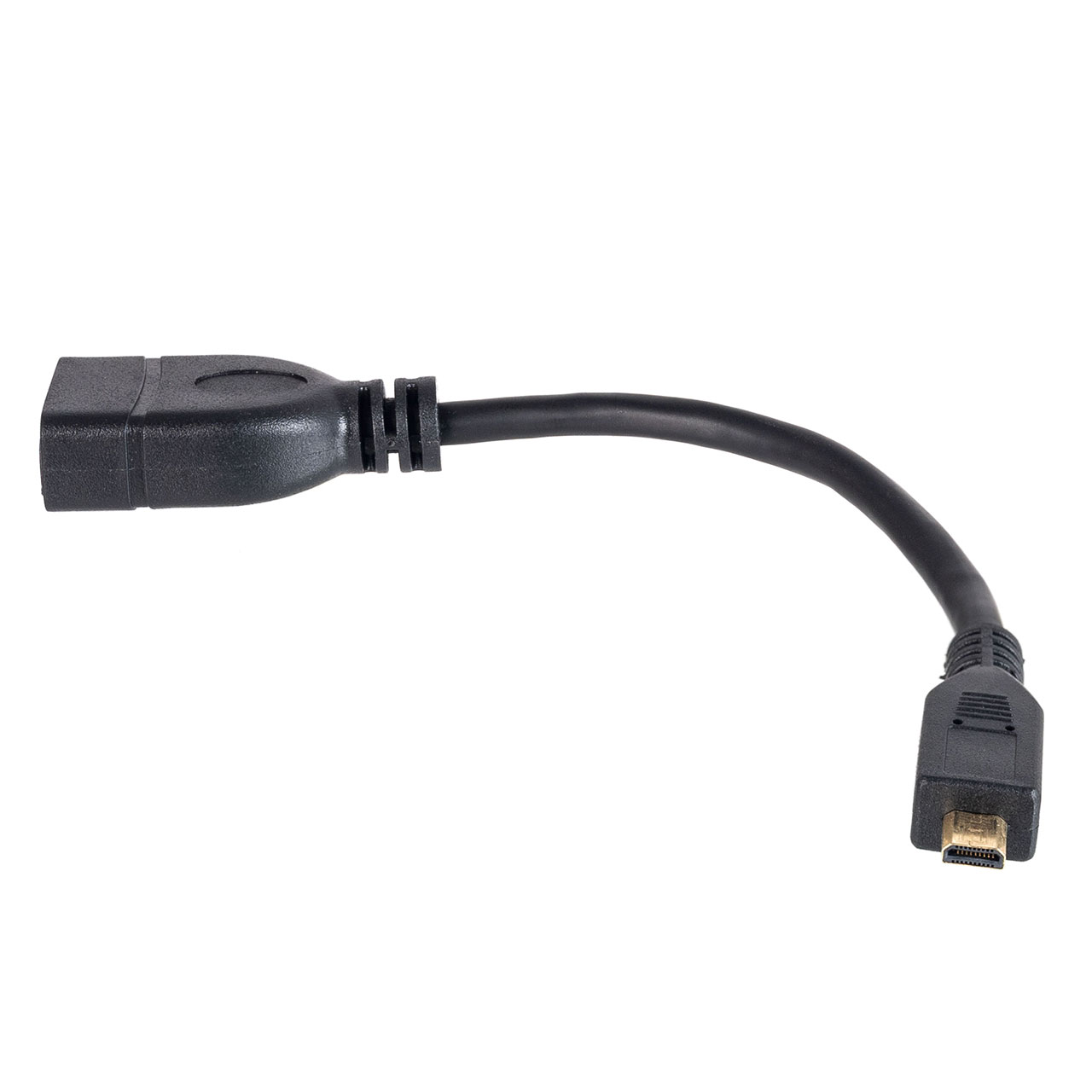 Cabo Adaptador Micro HDMI Macho para HDMI Fêmea - Ion Cabos