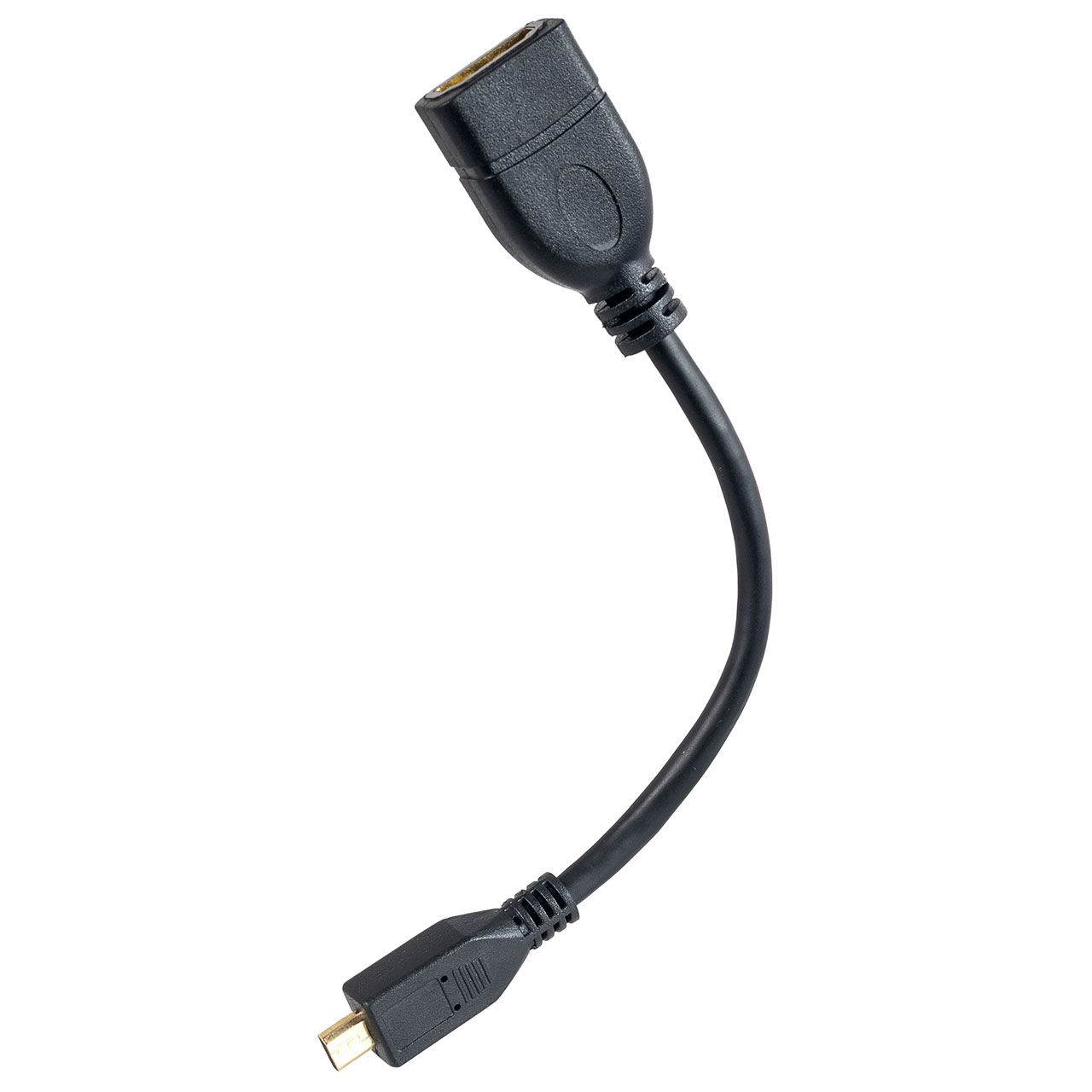 Cabo Adaptador Micro HDMI Macho para HDMI Fêmea - Ion Cabos