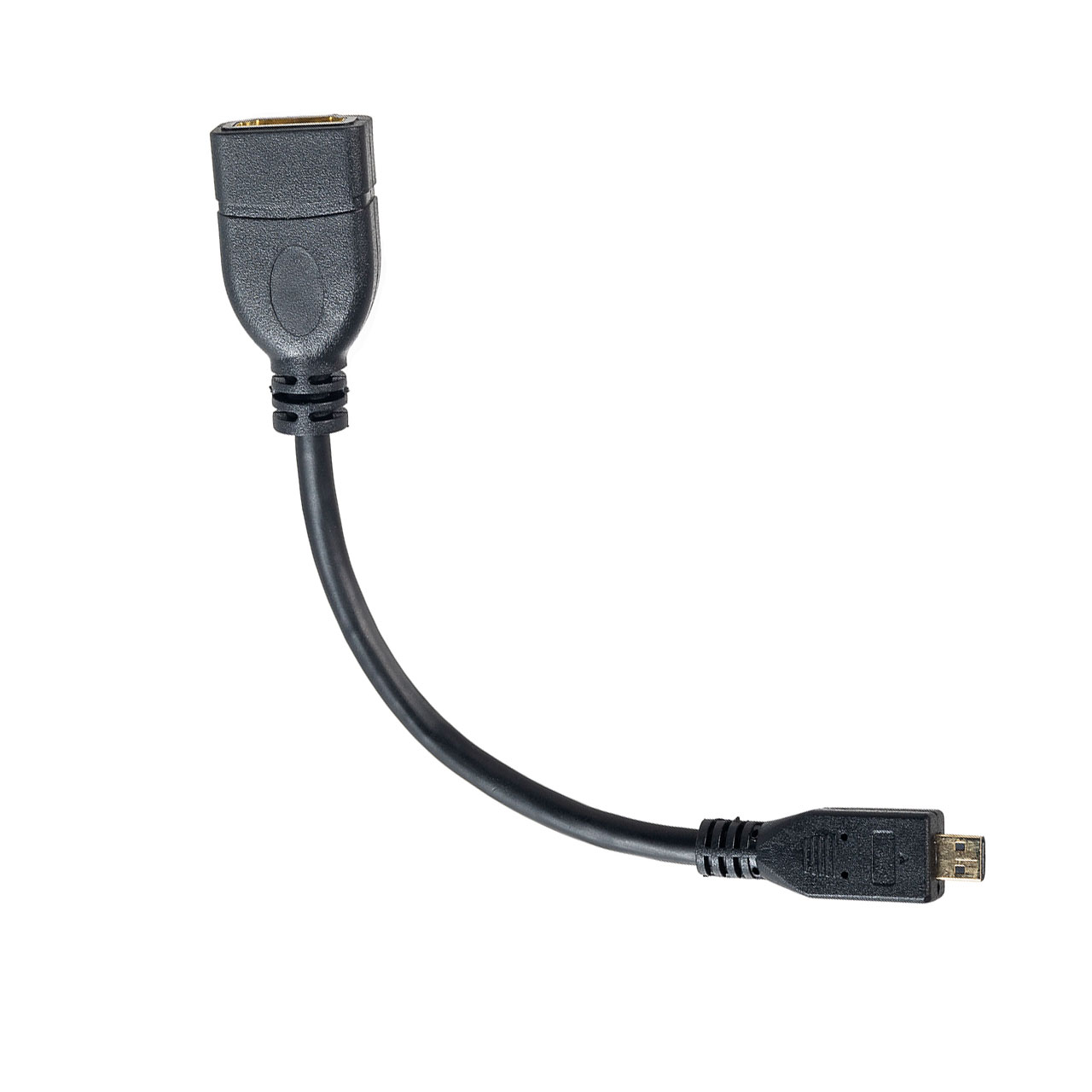 Cabo Adaptador Micro HDMI Macho para HDMI Fêmea - Ion Cabos