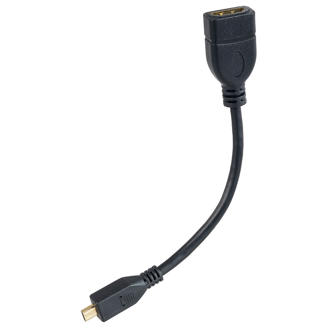 Cabo Adaptador Micro HDMI Macho para HDMI Fêmea - Ion Cabos