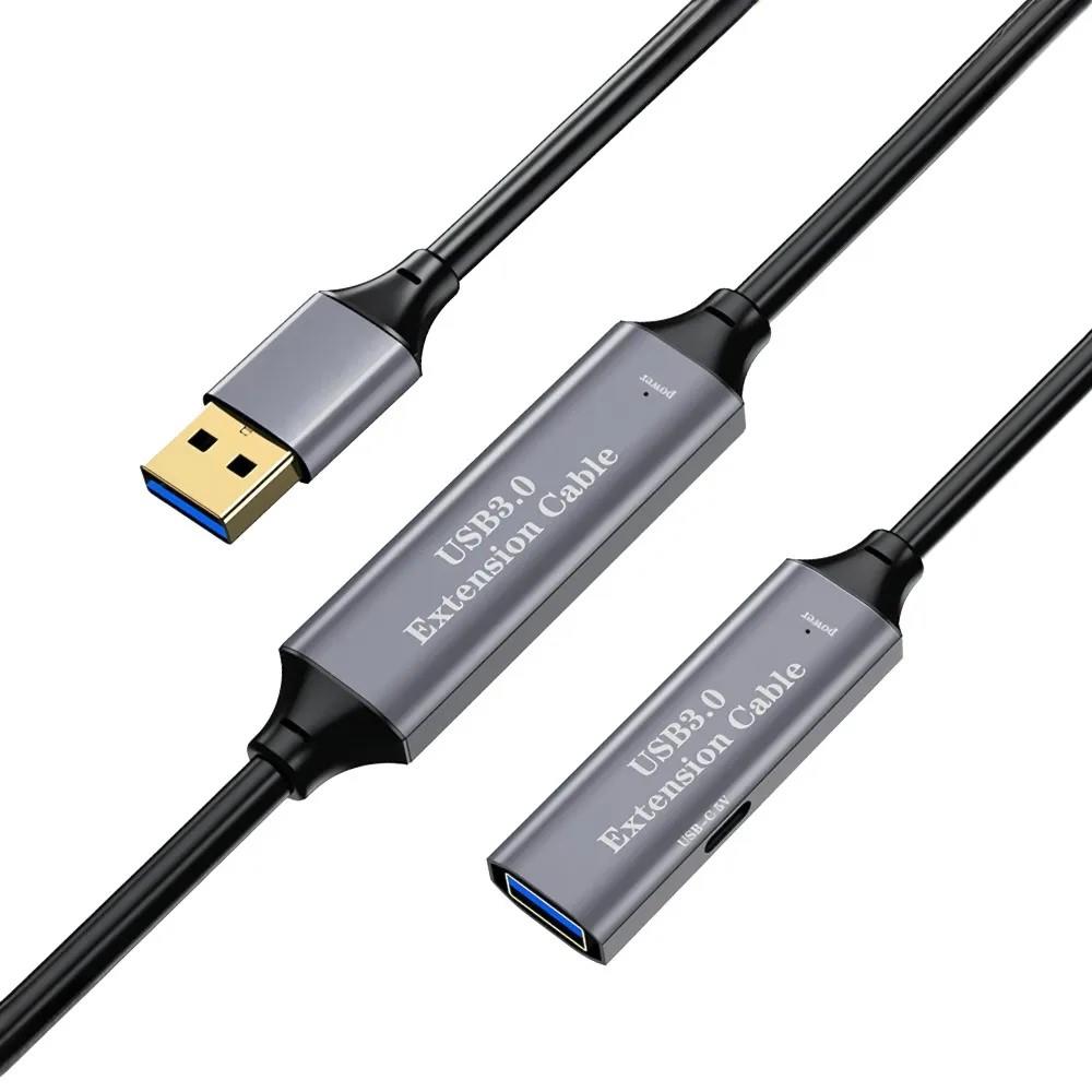 Cabo Extensor USB 3.0 SuperSpeed 25 m + Repetidor - Ion Cabos - Ion Cabos