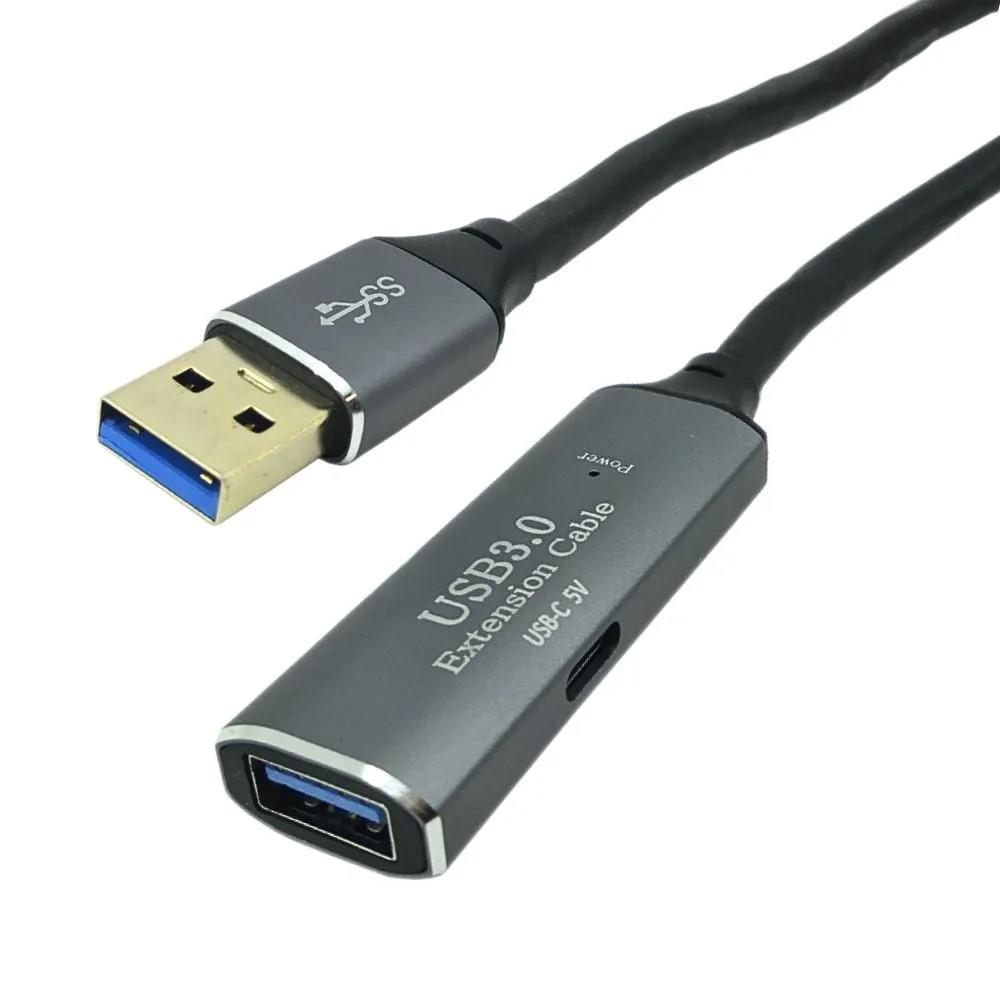 Cabo Extensor USB 3.0 SuperSpeed 30 m + Repetidor - Ion Cabos