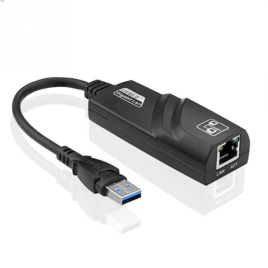 Placa de Rede USB 3.0 Gigabit Ethernet LAN RJ45 - Ion Cabos