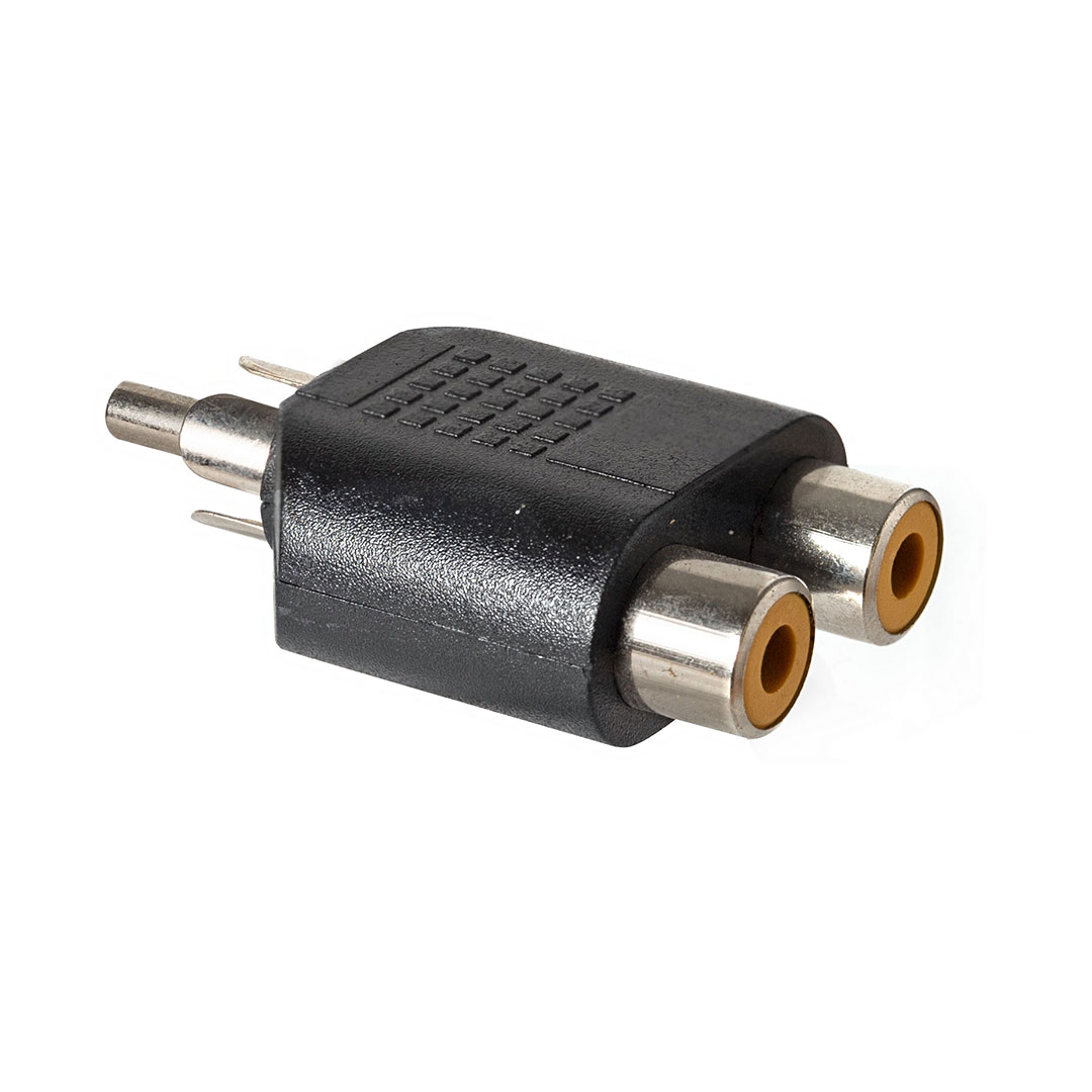 Adaptador RCA 1 (macho) para 2 (Fêmea) - Ion Cabos