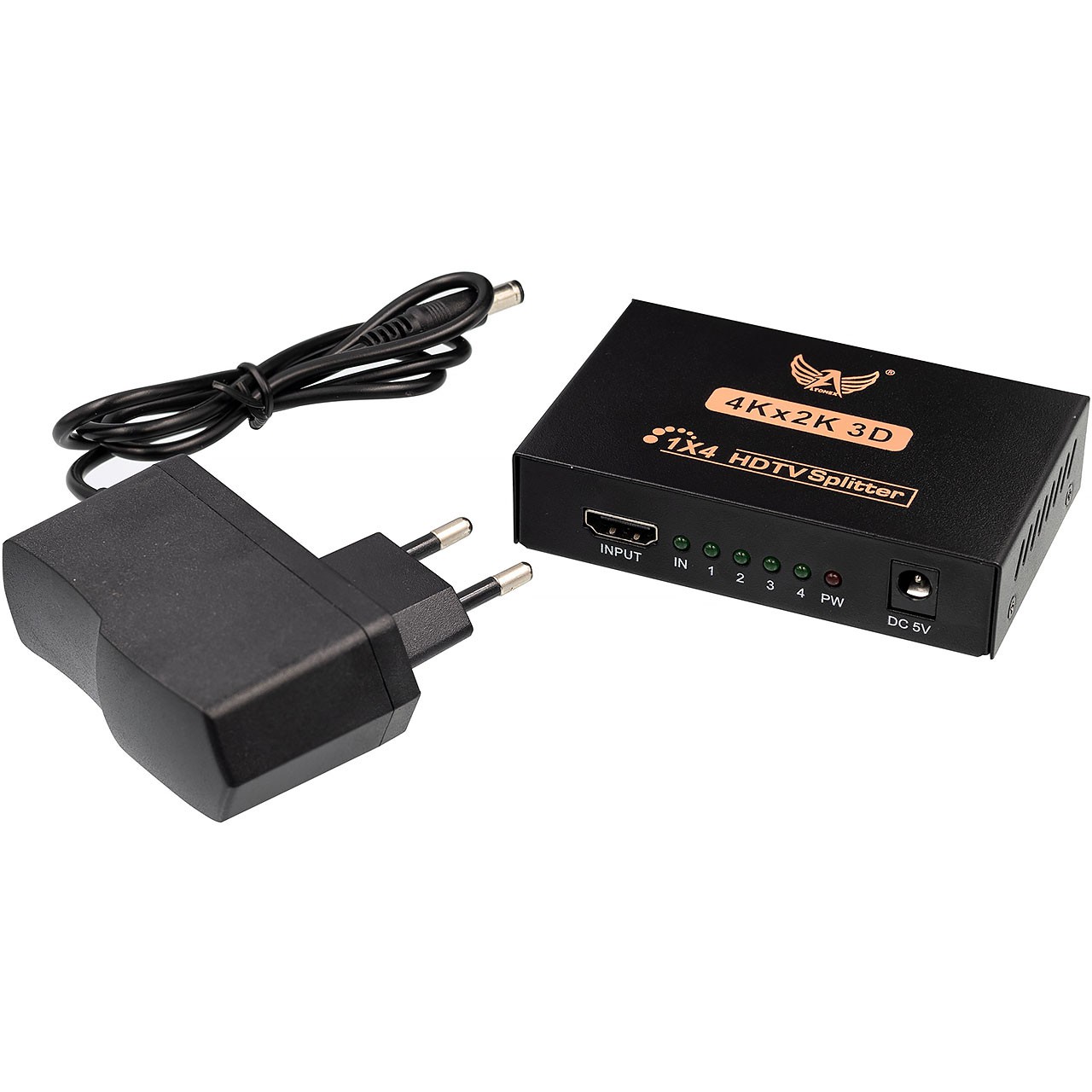 Mini Splitter HDMI 1 para 4 - Ion Cabos