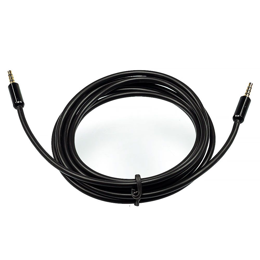 Cabo P3/P3 Profissional Sound Black - Ion Cabos