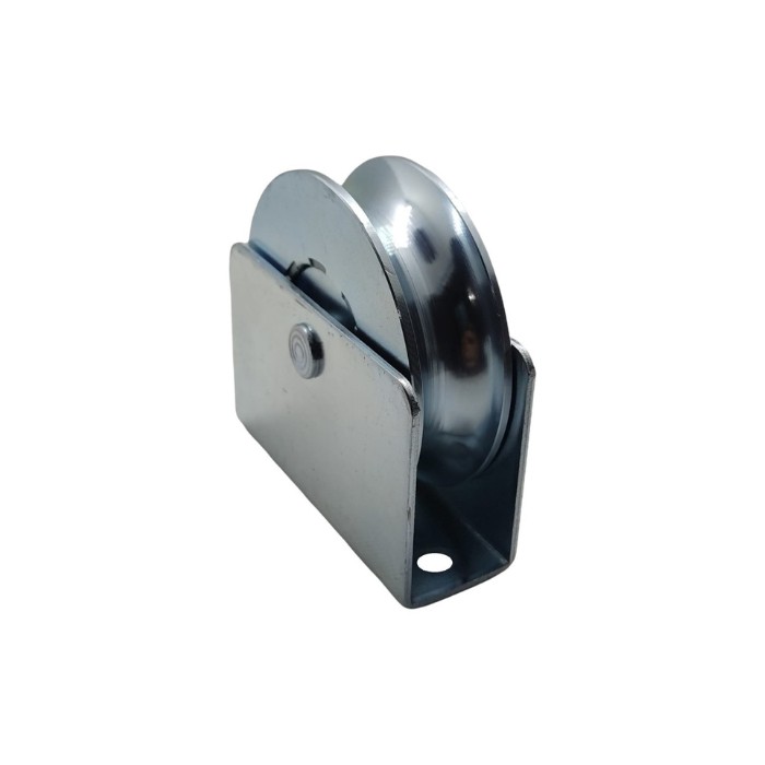 Roldana Para Portão 3 polegadas em U 3/4 Com Caixa - Aliaço Metalurgica