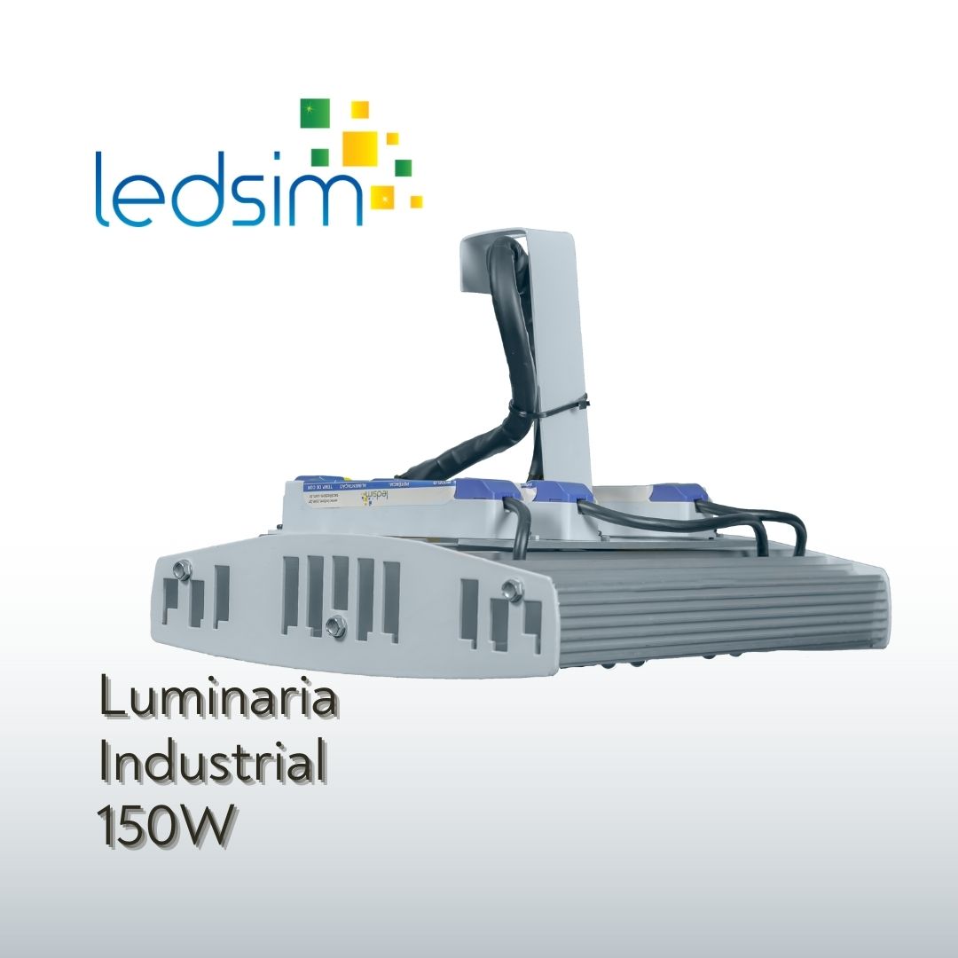 Luminaria Industrial 150W - LEDSIM