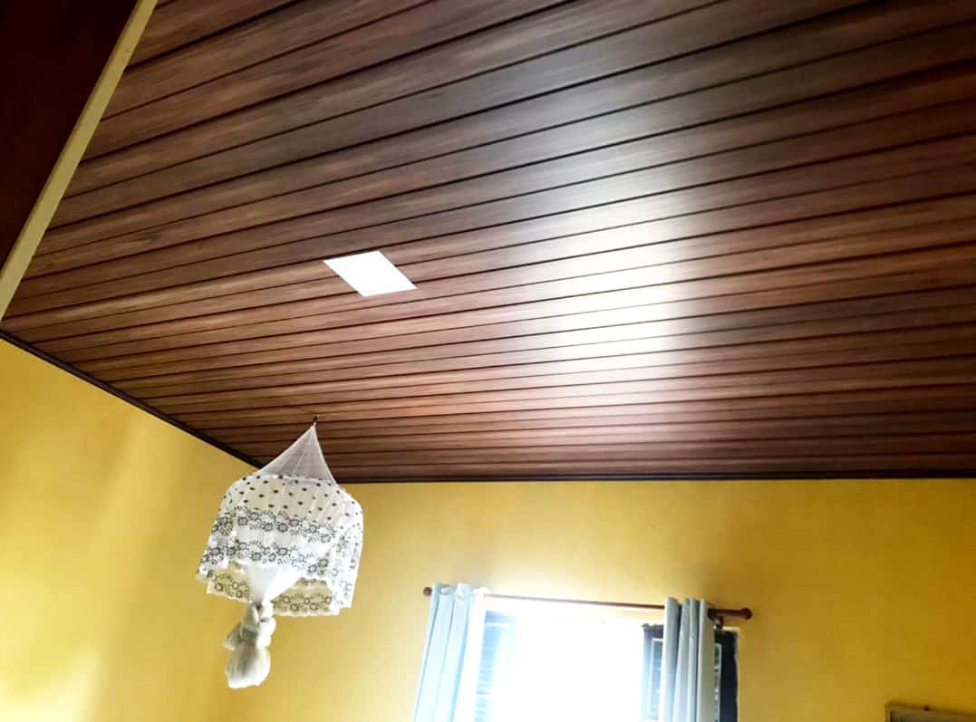 Forro de PVC 8 mm Amadeirado Jatoba Valor do M2 - Casa do Forro PVC