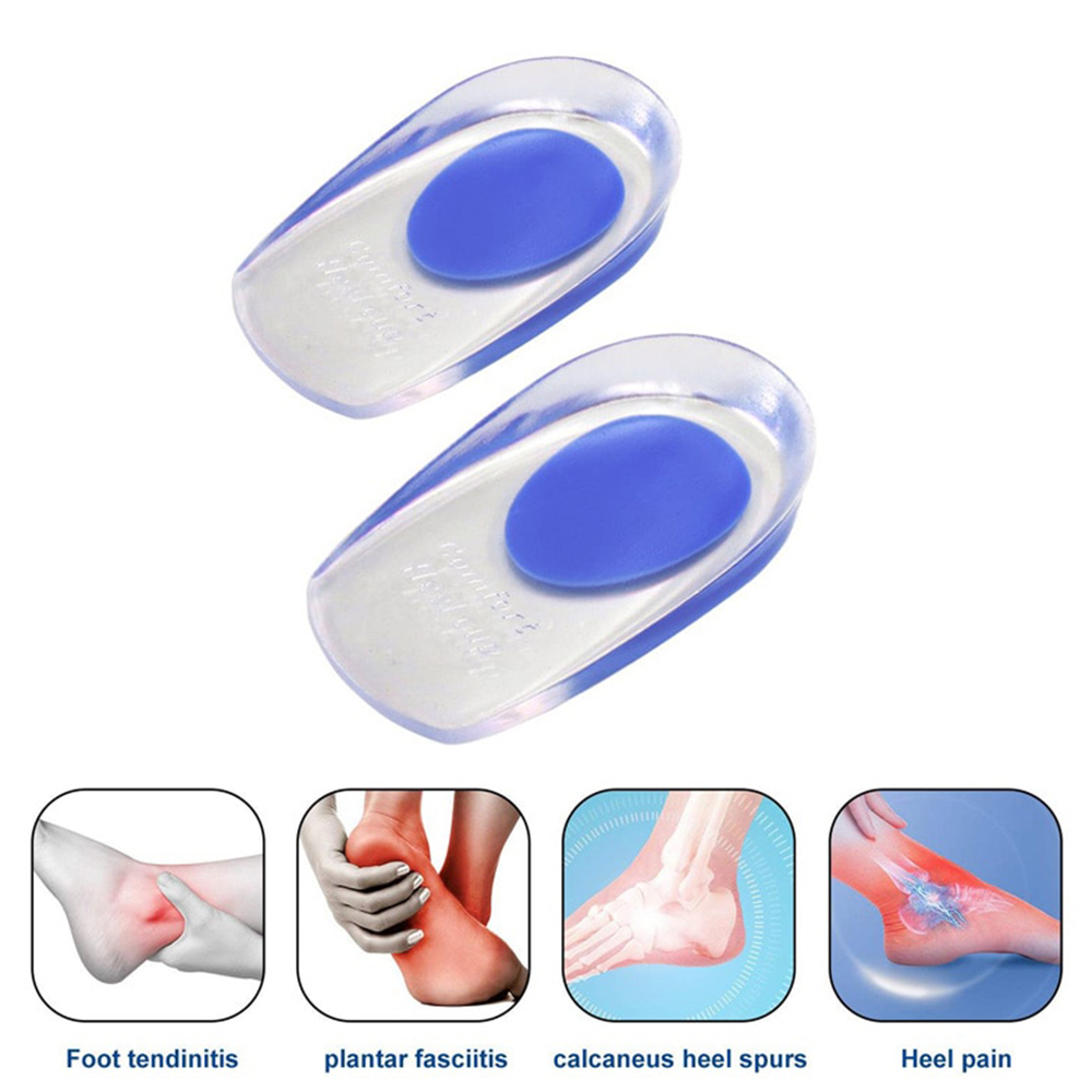 Calcanheira De Silicone Anti Impacto Ortopédica Meia Palmilha - Alivio ...