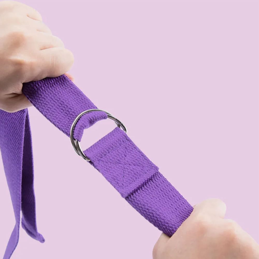 Cinto de Alongamento para Yoga Pilates Faixa Strap - Reabilitação ...