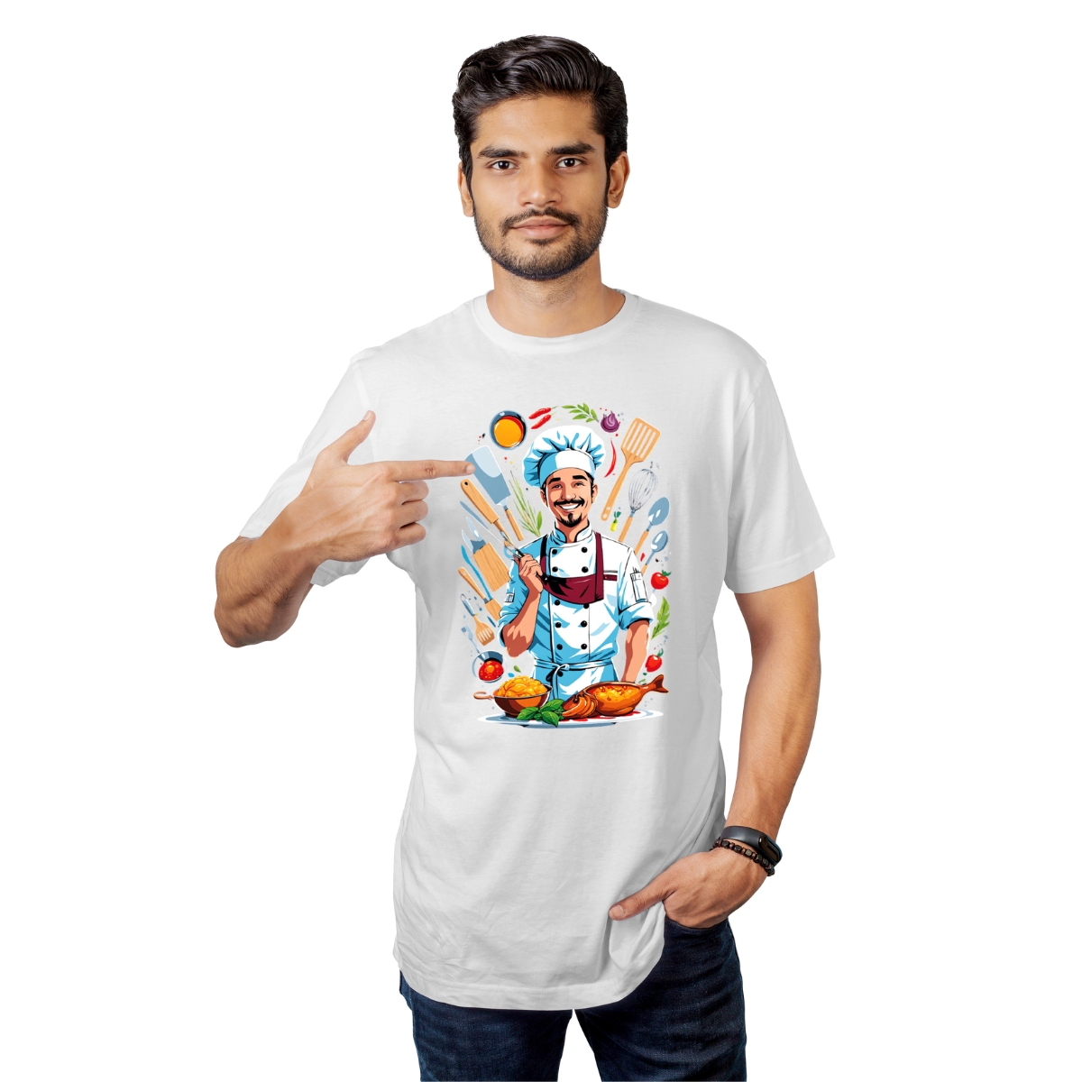 Camiseta Chef Utensílios - Dr Chef - DR.CHEF