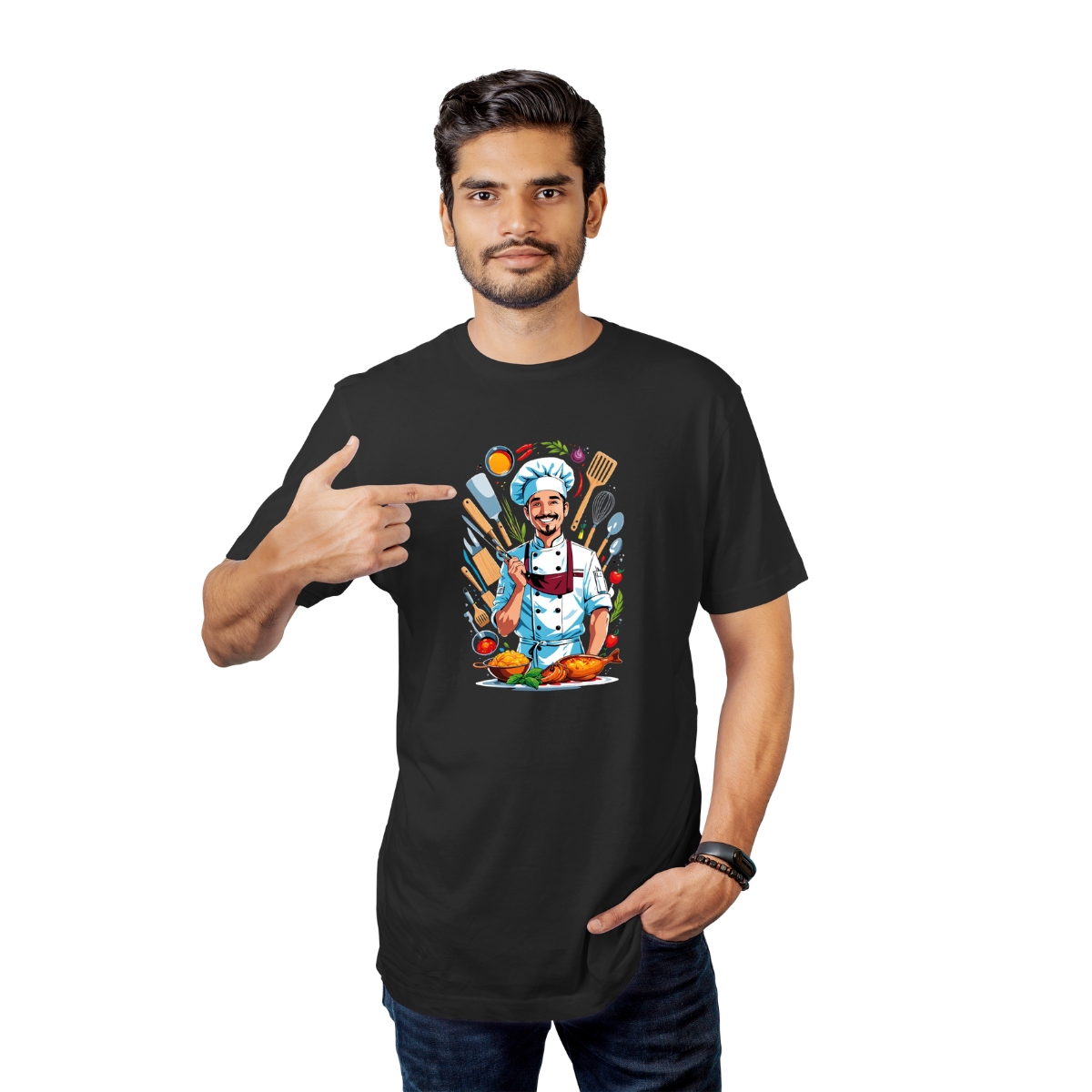 Camiseta Chef Utensílios - Dr Chef - DR.CHEF