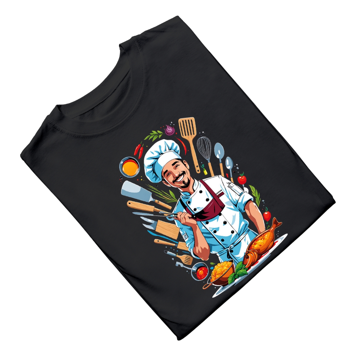 Camiseta Chef Utensílios - Dr Chef - DR.CHEF