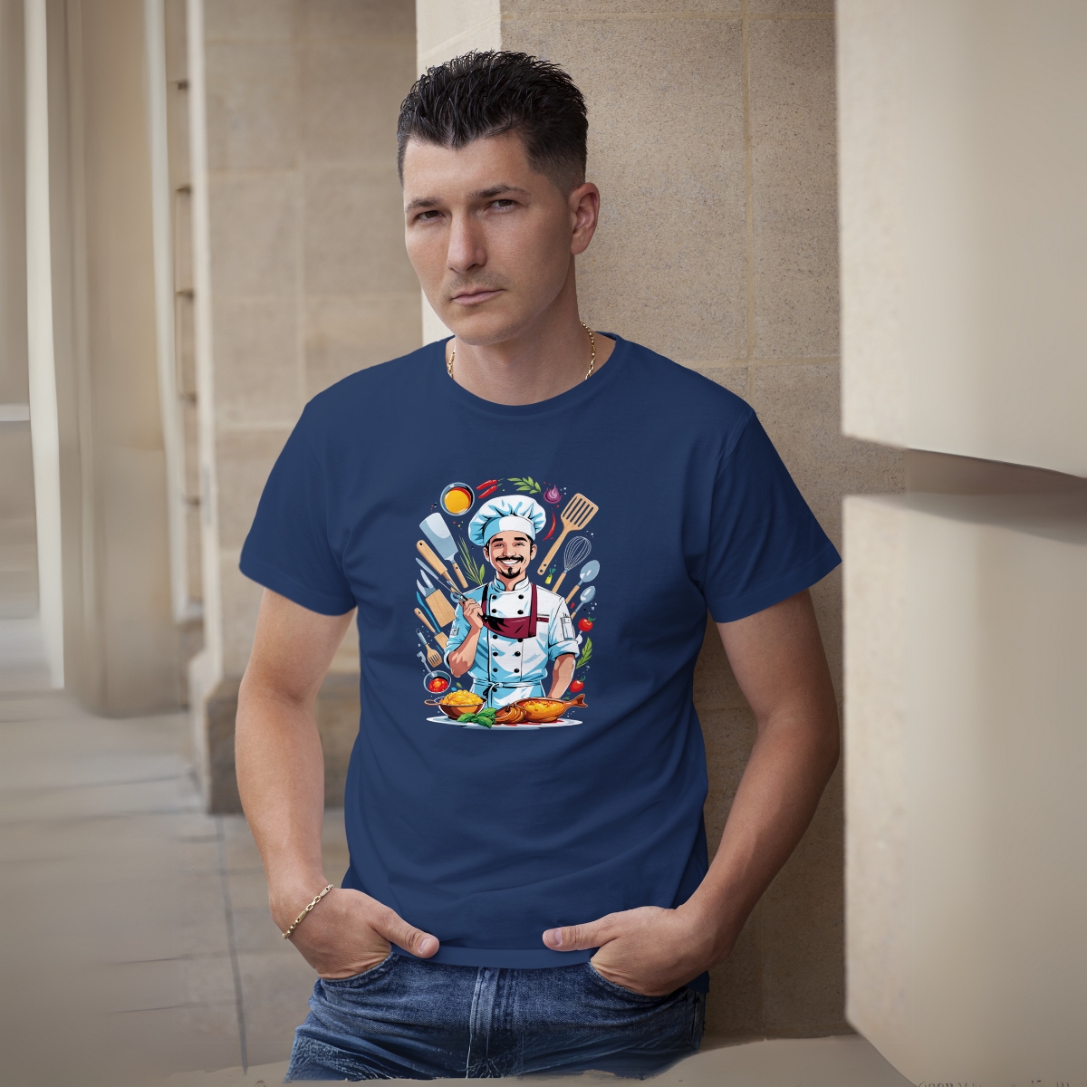 Camiseta Chef Utensílios - Dr Chef - DR.CHEF