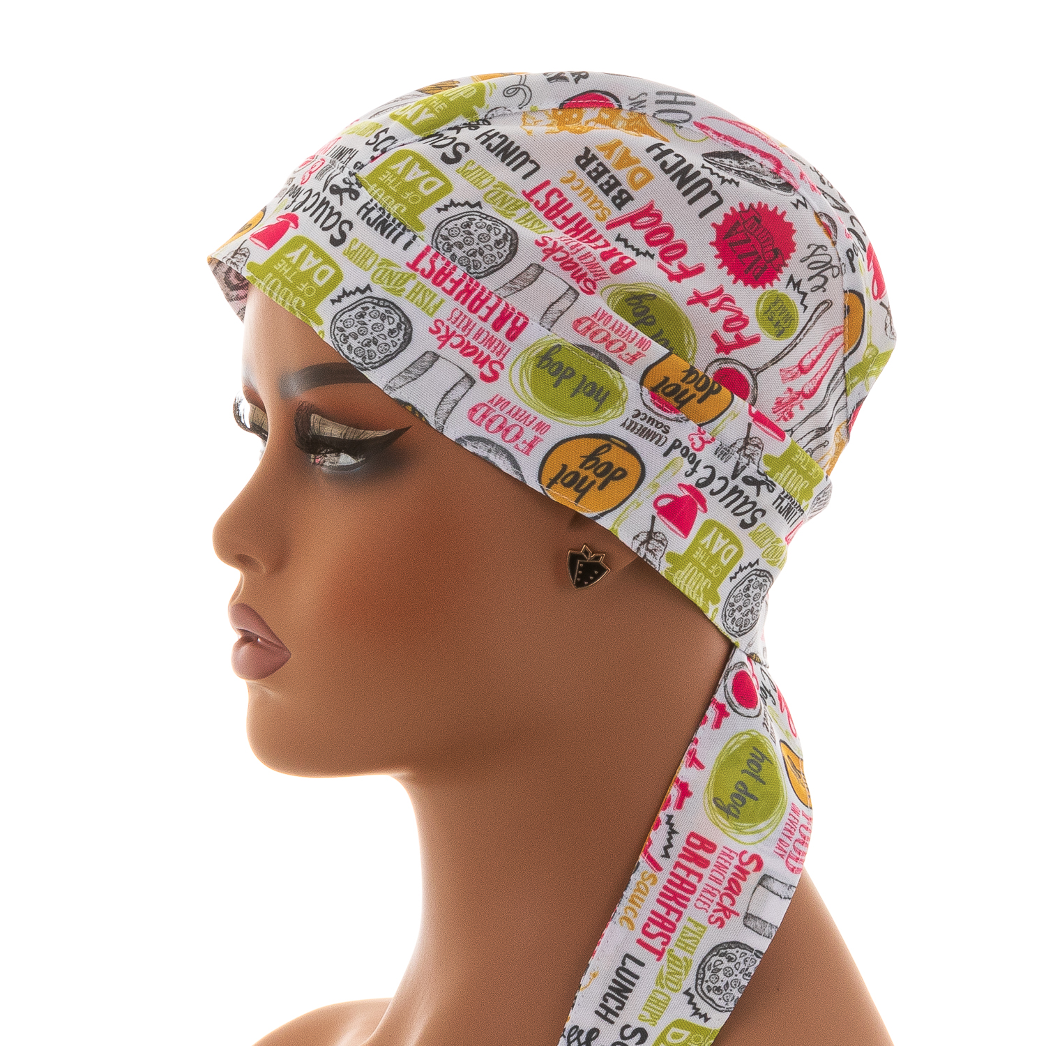 Bandana Para Chef de Cozinha Fast Food - Dr Chef - DR.CHEF