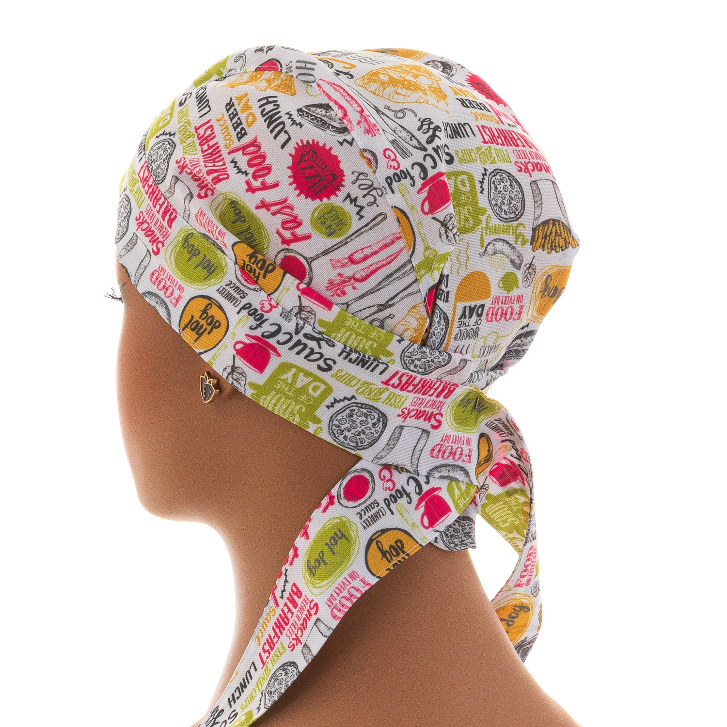 Bandana Para Chef de Cozinha Fast Food - Dr Chef - DR.CHEF