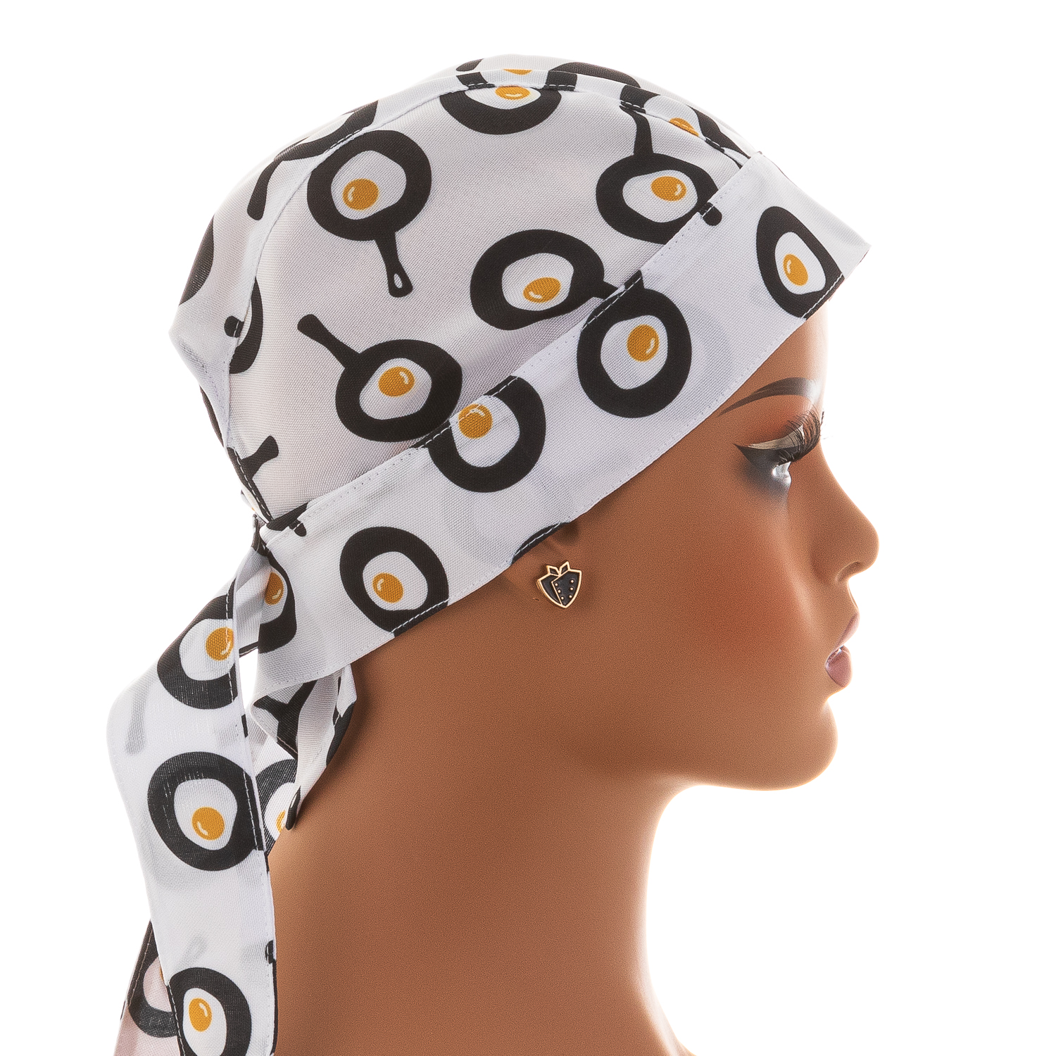 Bandana Para Chef de Cozinha Ovo na Frigideira - Dr Chef - DR.CHEF
