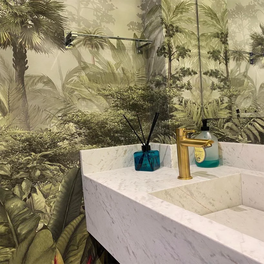Papel de Parede Mata Natural Personalizado - BEM INSTALADO HOME DECOR
