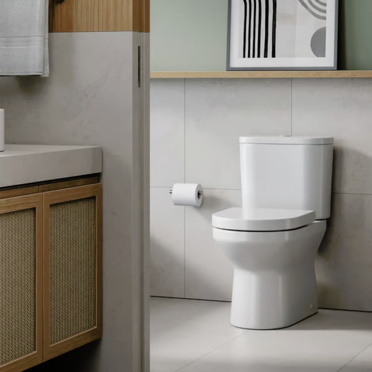 Kit Bacia com Caixa Acoplada Kohler Span Round - Brama Materiais