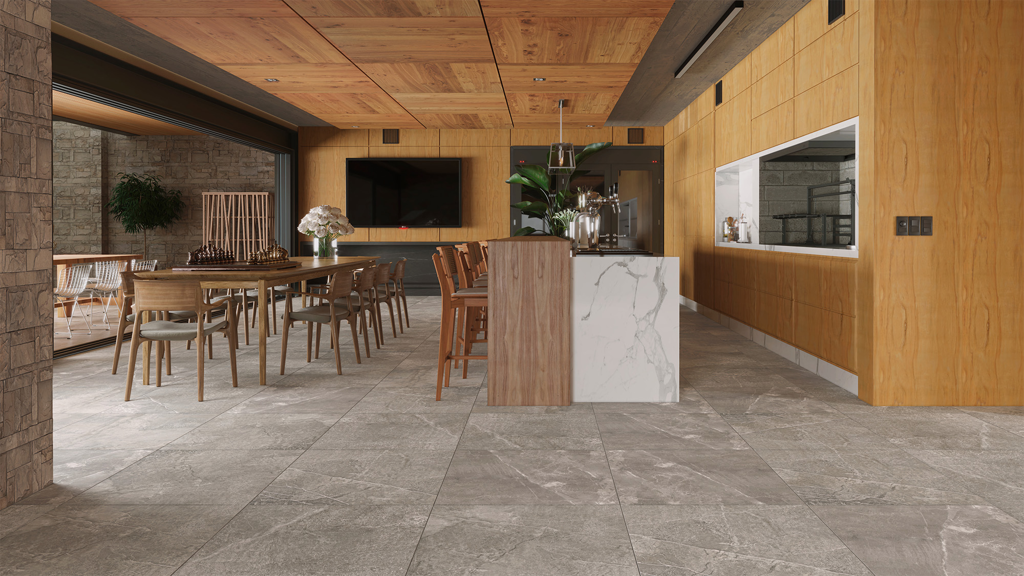 Porcelanato Via Rosa 72X72 Ar72067 Durban Ac Rt Cx1,55M² - Brama Materiais
