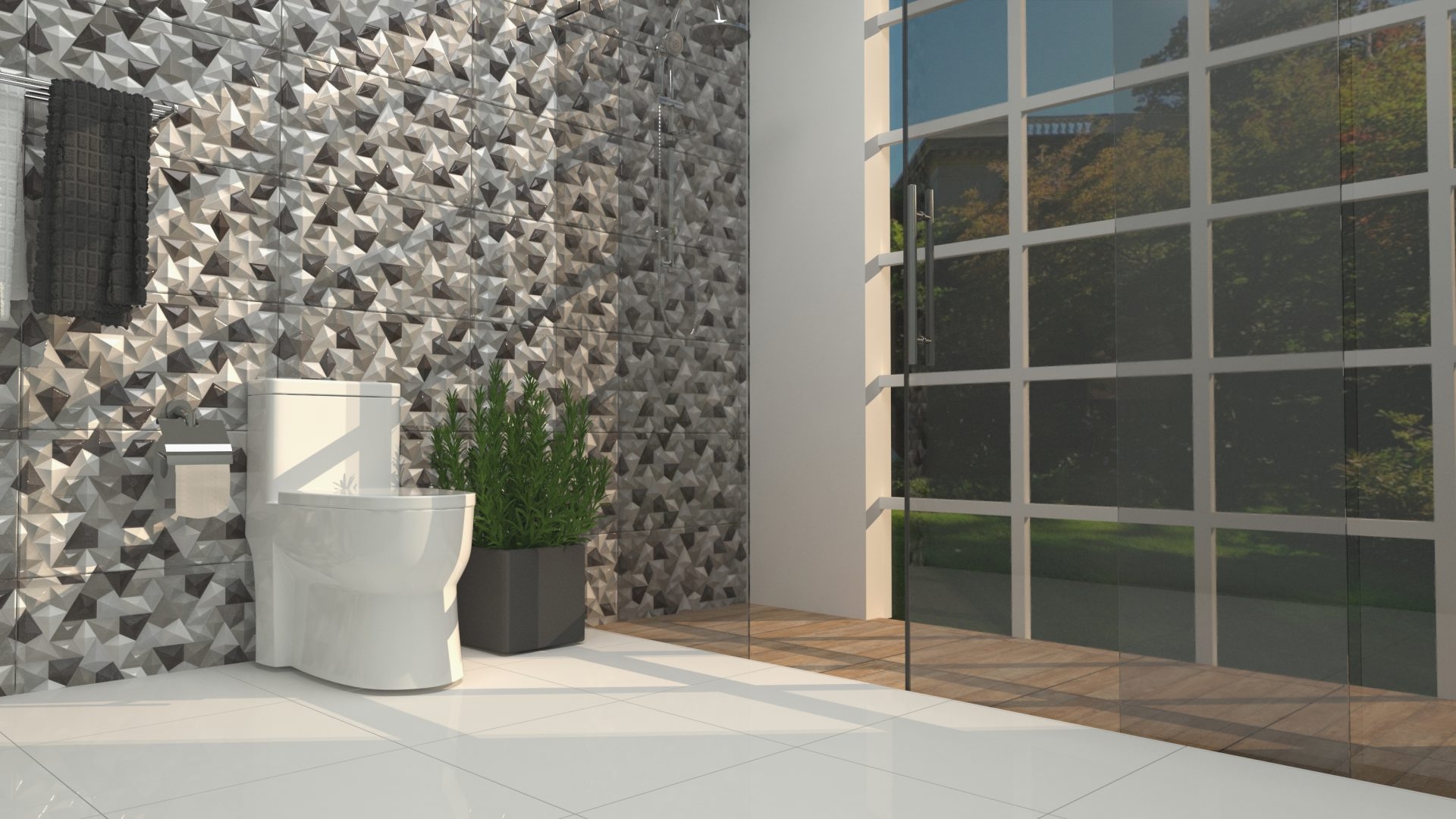 Revestimento Embramaco Prisma Gray Hd53107 33X60 Cx2,43M² - Brama Casa ...