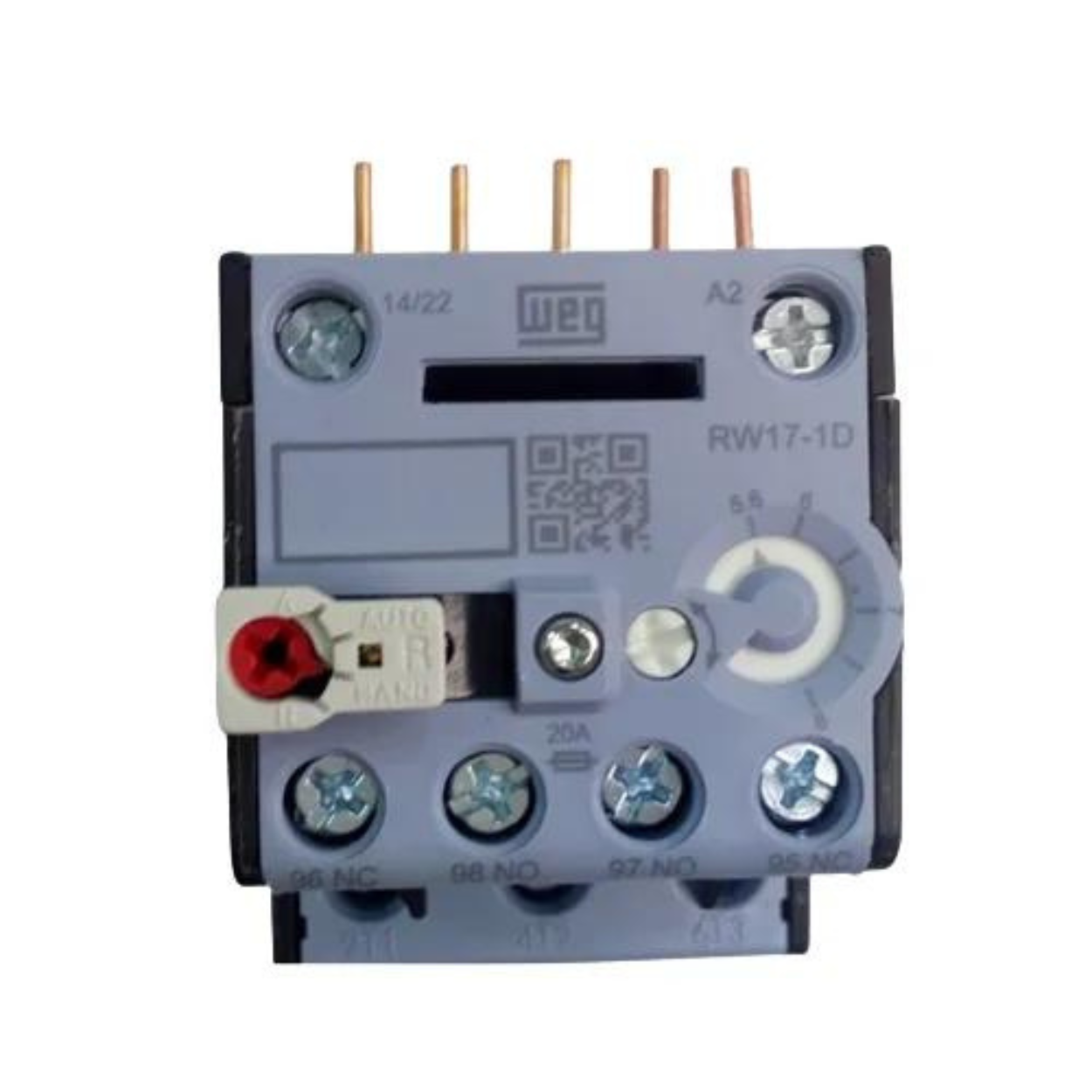 Rele Sobrecarga Weg 5,6-8 A Rw17-1D3-U008 Az - Brama Materiais