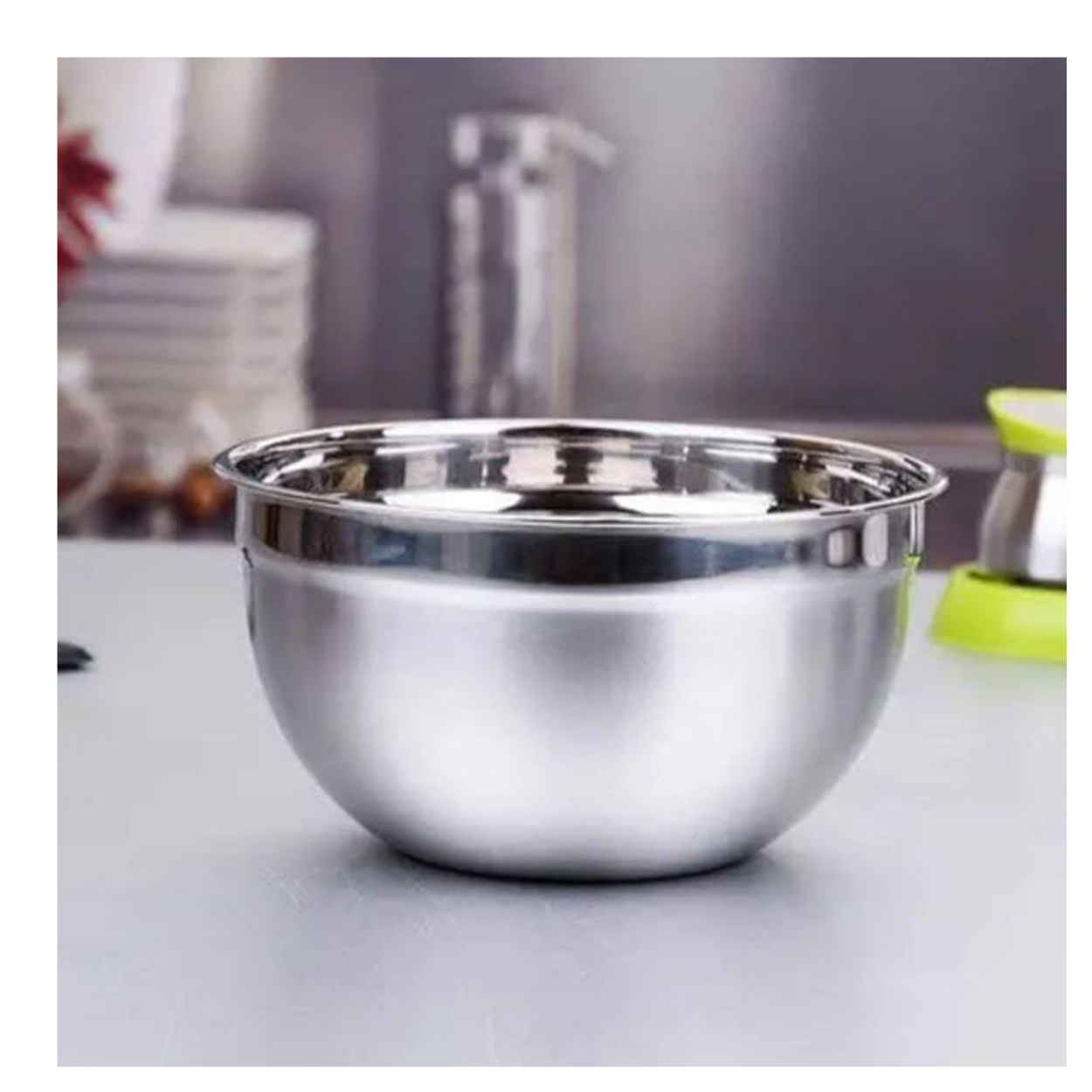Tigela Funda Bowl Inox 22Cm Mek - Brama Materiais