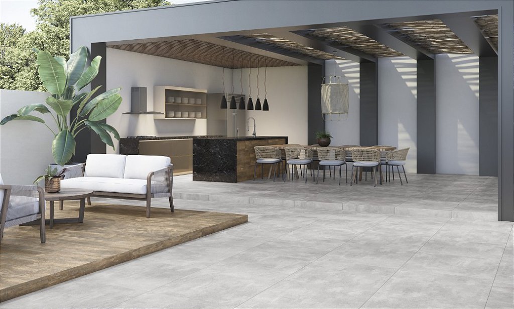 Porcelanato Embramaco 83029 Soft Concret 83X83 Cx2,73M² - Brama Casa ...
