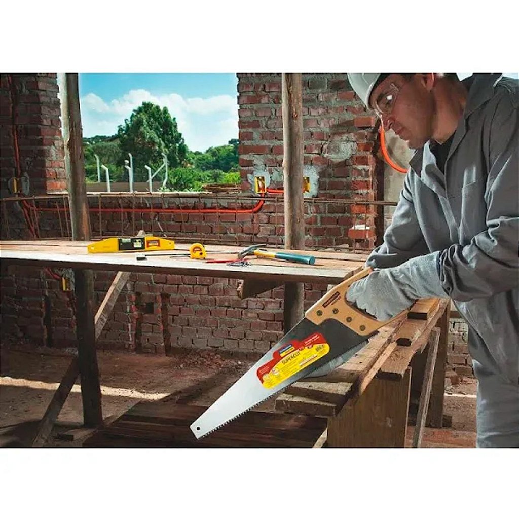 Serrote Profissional Master 22" 7 Dentes Aço/Madeira 43240022 ...