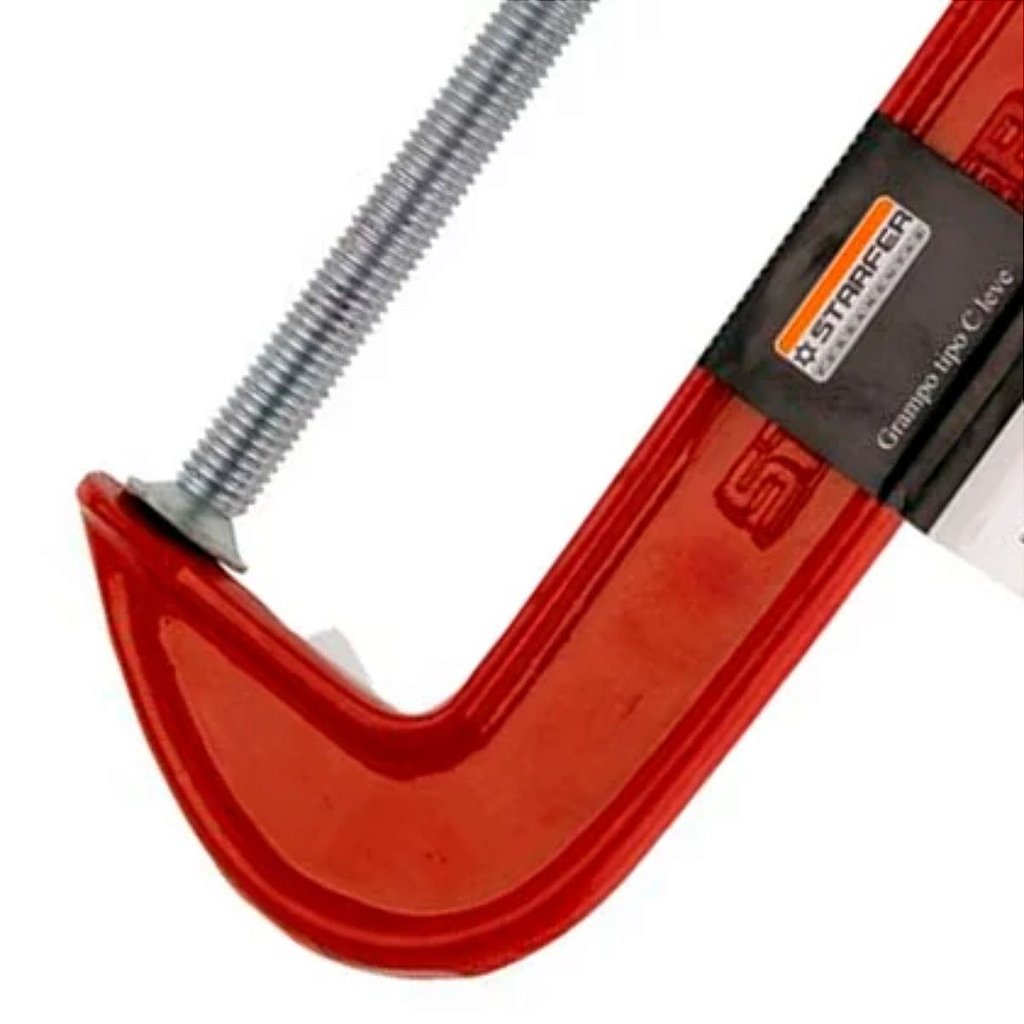 Grampo Tipo "C" Leve 6" Starfer - Brama Materiais