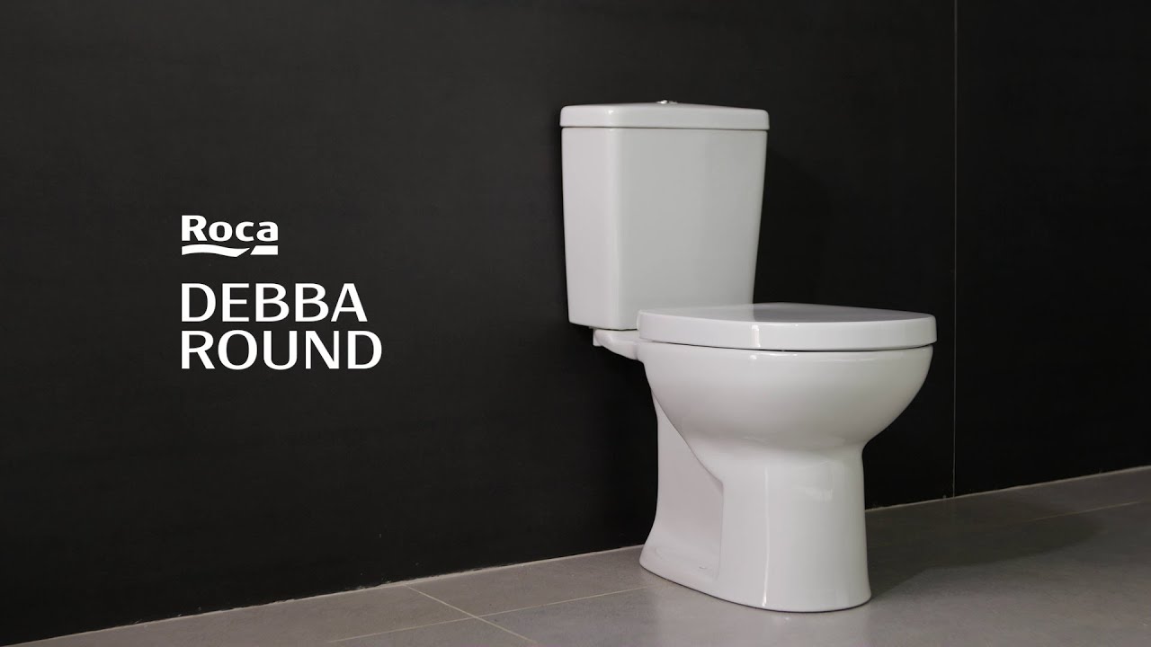 CONJ ROCA (BACIA C/ CAIXA + KIT) DEBBA ROUND BR - Brama Materiais