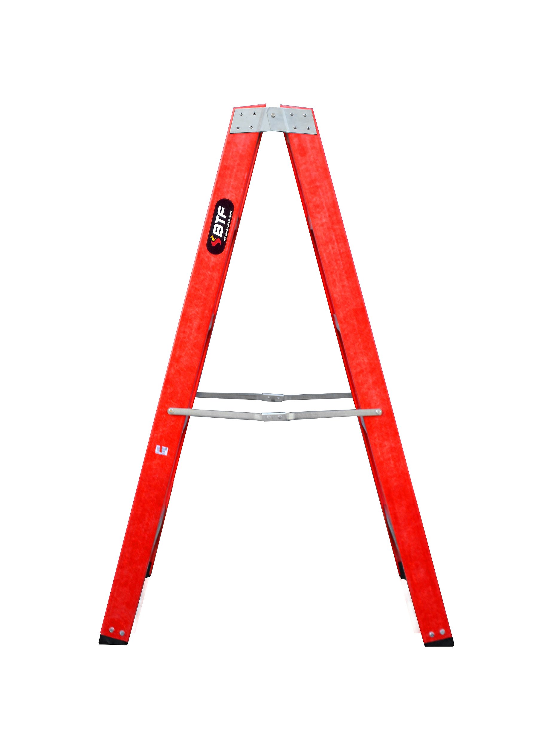 Escada de Fibra Duplo Acesso Tesoura Profissional Robusta 5D BTF ...