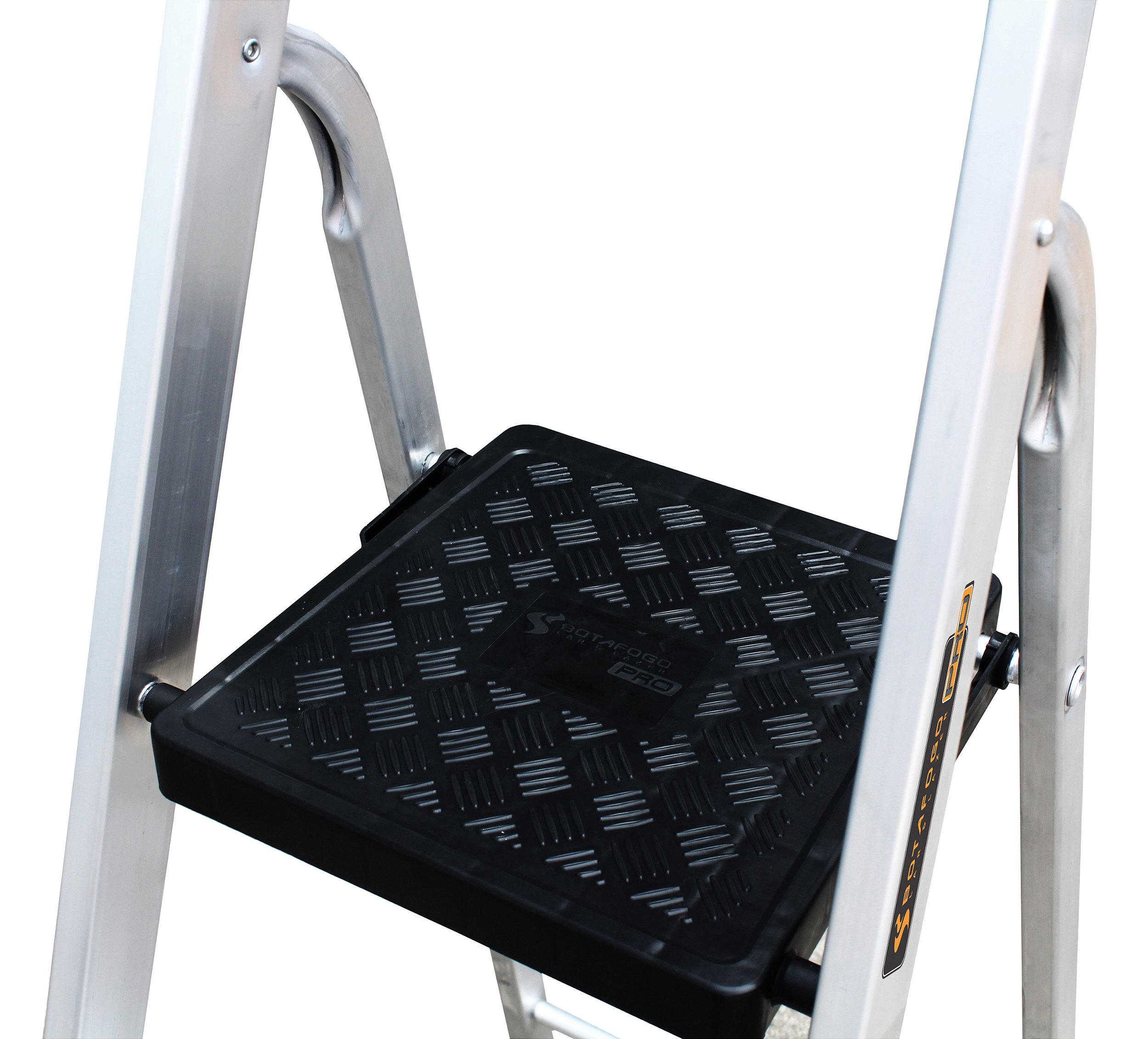 Escada Doméstica 2 Degraus em Alumínio Botafogo PRO - Botafogo Lar & Lazer