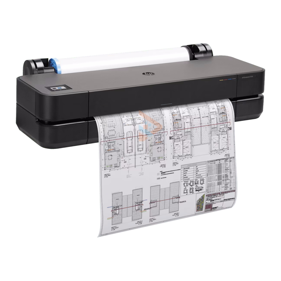 Impressora Plotter Hp T250 Designjet 24" A1 Wifi 5Hb06A - Processtec | Informática e Eletrônicos