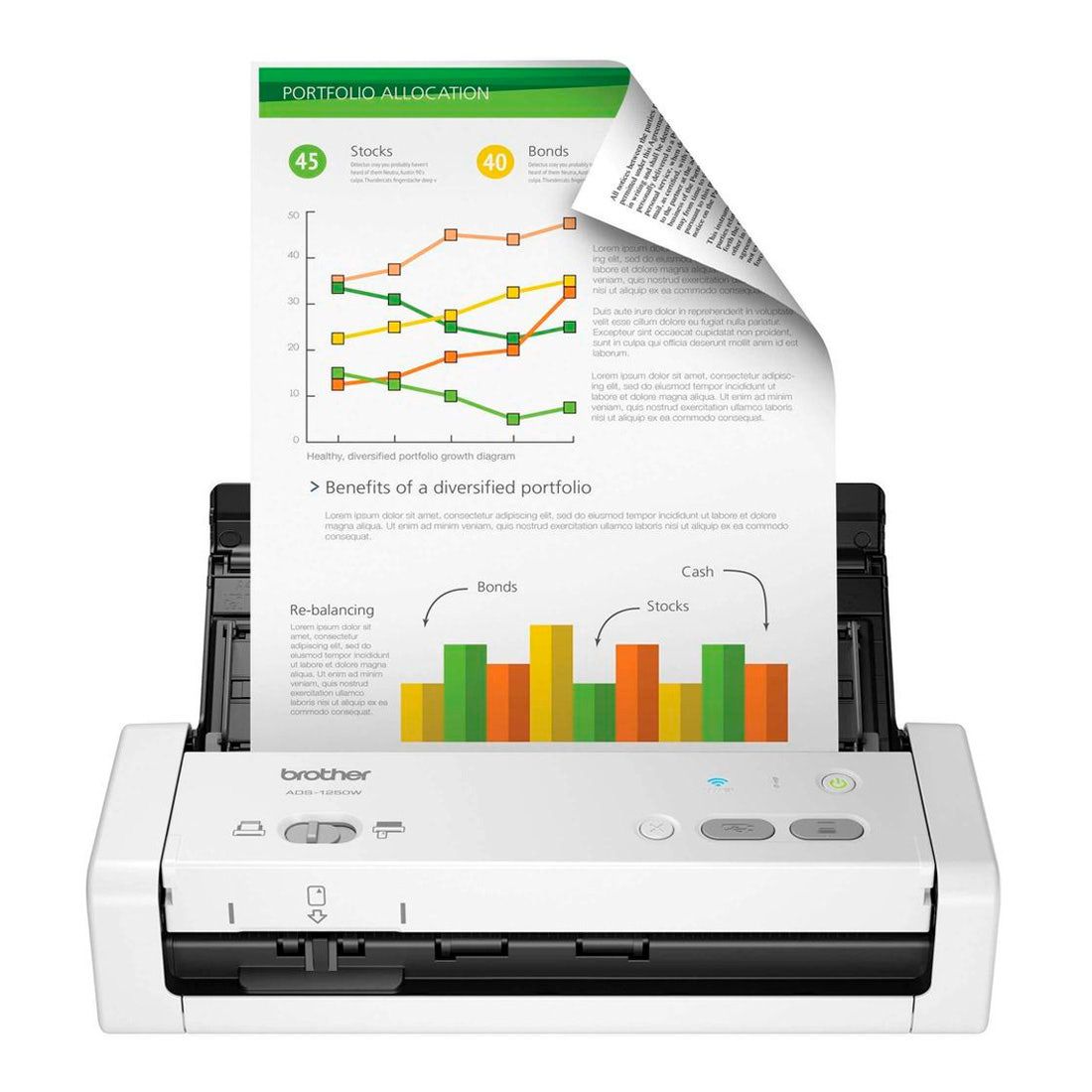 Scanner Brother A4 Duplex Wireless 25ppm DS940DW - Processtec ...