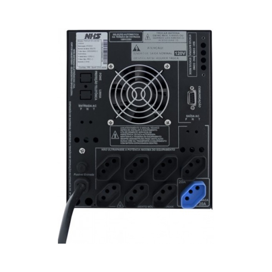 Nobreak 1.5Kva Nhs Premium Pdv Senoidal Bivolt 120V - Processtec ...