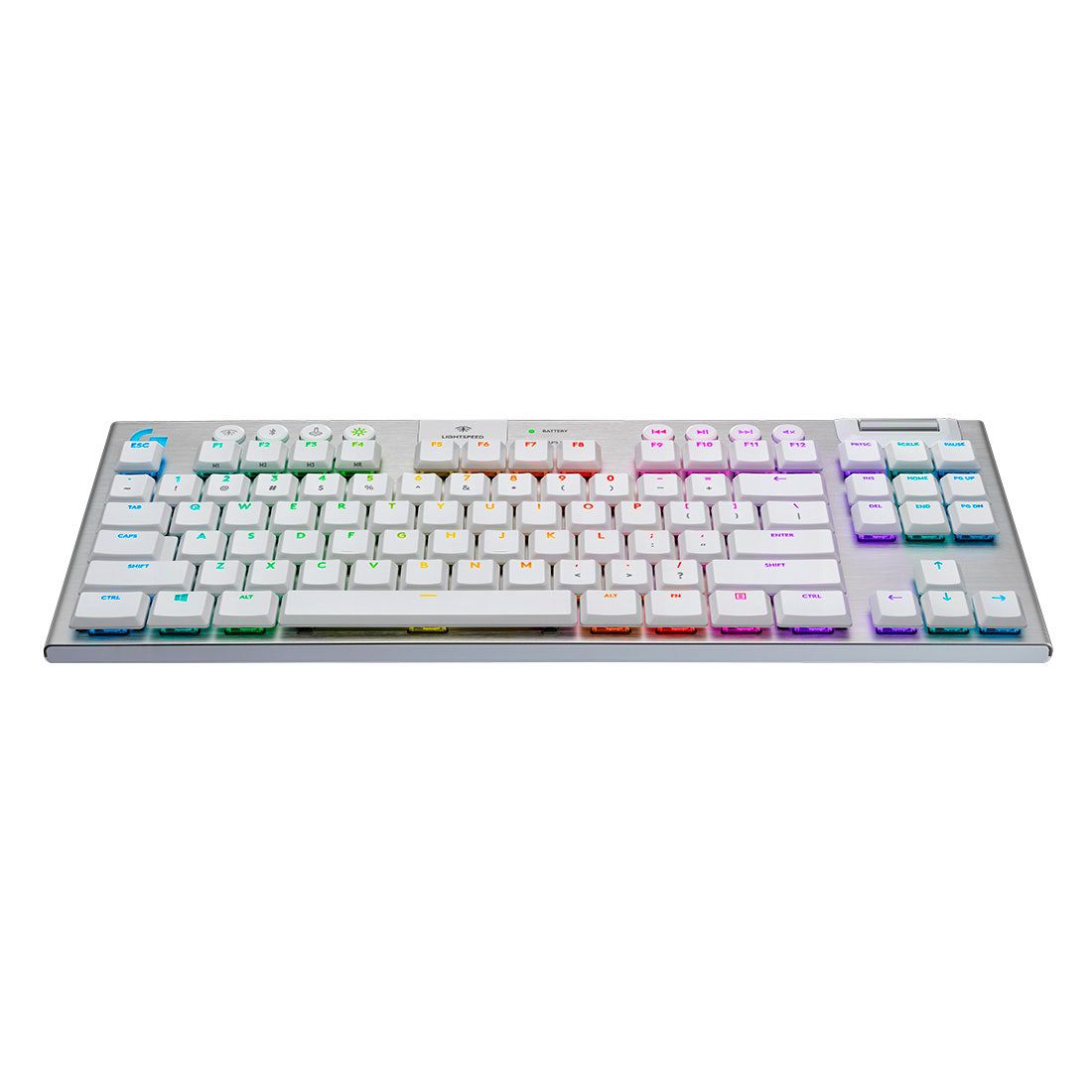 Teclado Gamer Logitech G915 Branco TLK Sem fio 920-009660 - Processtec ...