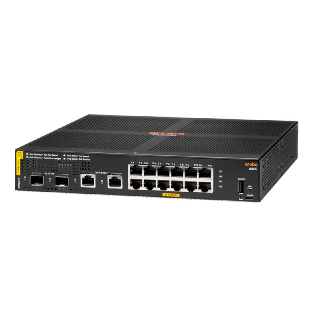 Switch Hpe Aruba 6000 12G Cl4 2Sfp 139W R8N89A I - Processtec ...