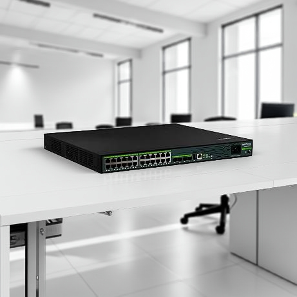 Switch 24P Intelbras S3028G-Pb Gigabit Layer 3/4 Sfp Max 4760078 ...