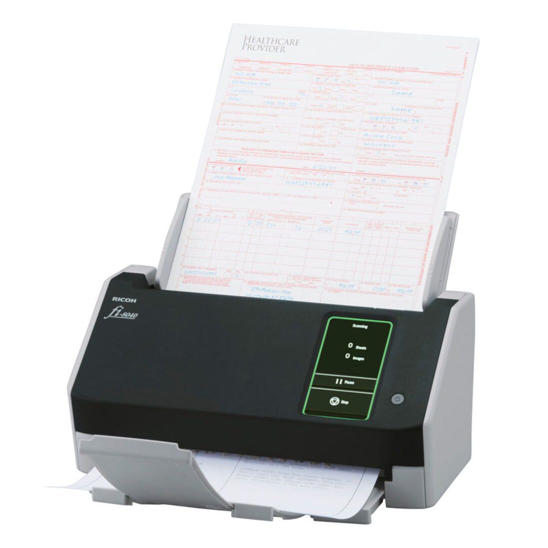 Scanner Fujitsu Fi-8040 Duplex A4 40ppm Rede - Fi-8040 - Processtec ...