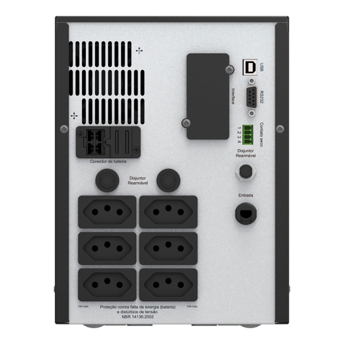 Nobreak 3Kva Apc Smart Ups Mono220 Smv3000Cai-Br - Processtec ...