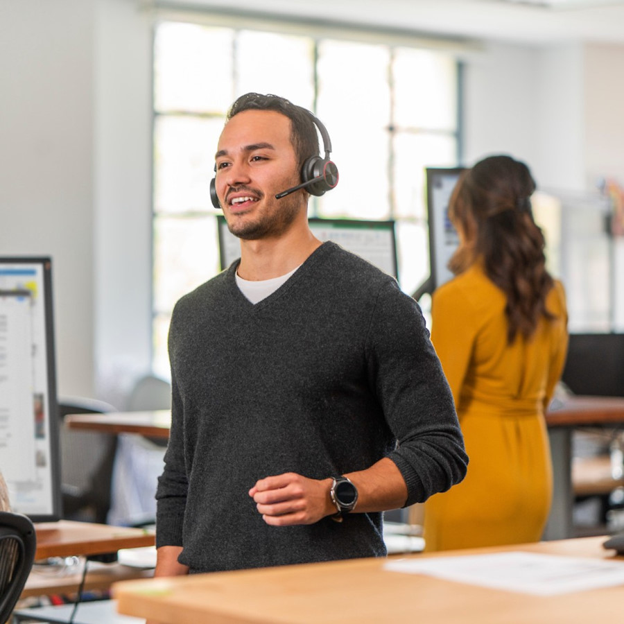 Headset Poly Voyager 4320 Stereo USB-A +Charging Stand - Processtec ...