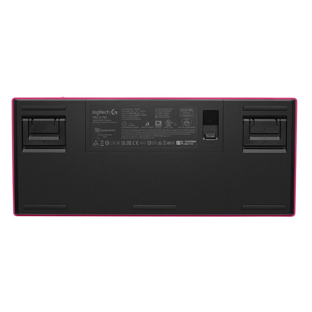 Teclado Gamer Logitech G PRO X Lightspeed Magenta - 920-012154 ...