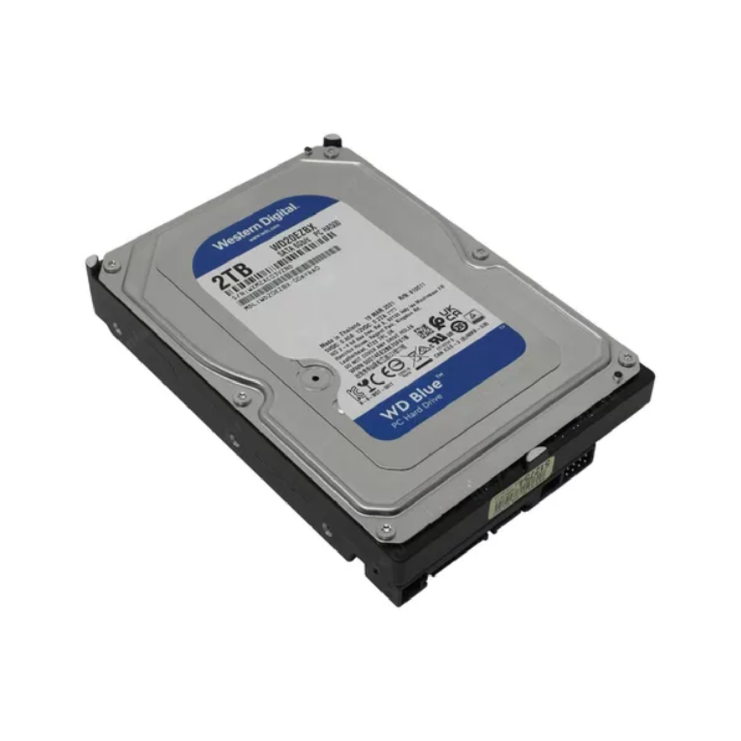 Hd Desktop Wd Blue 2Tb Sata3 7200Rpm 64Mb 3,5" - Processtec ...