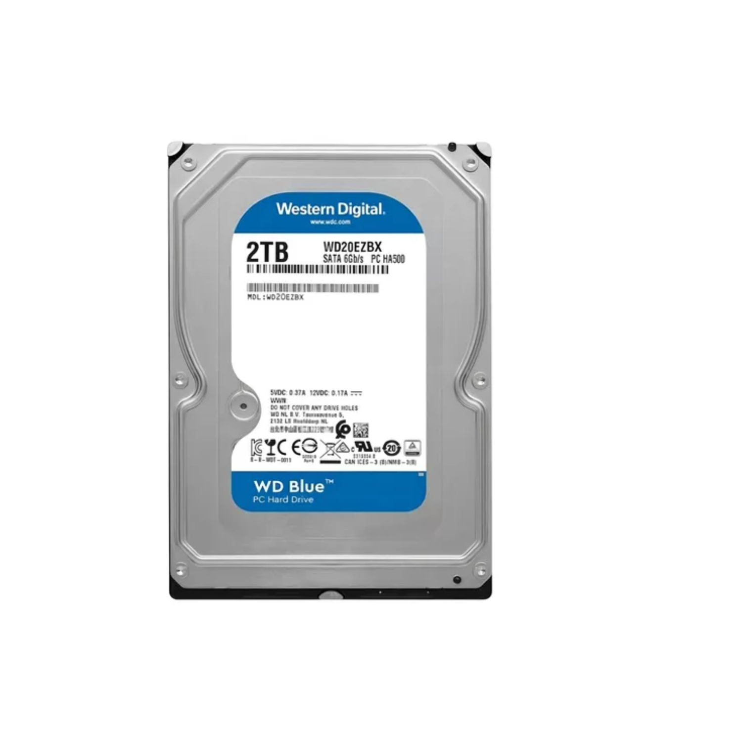 Hd Desktop Wd Blue 2Tb Sata3 7200Rpm 64Mb 3,5" - Processtec ...