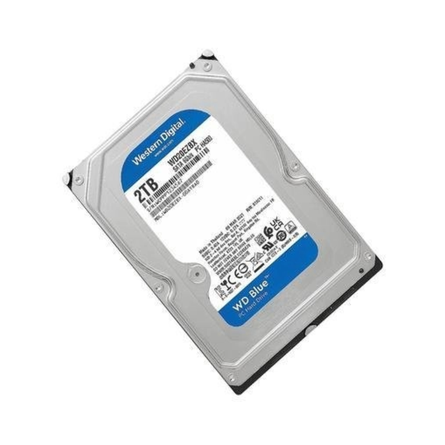 Hd Desktop Wd Blue 2Tb Sata3 7200Rpm 256Mb 3,5" - Processtec ...
