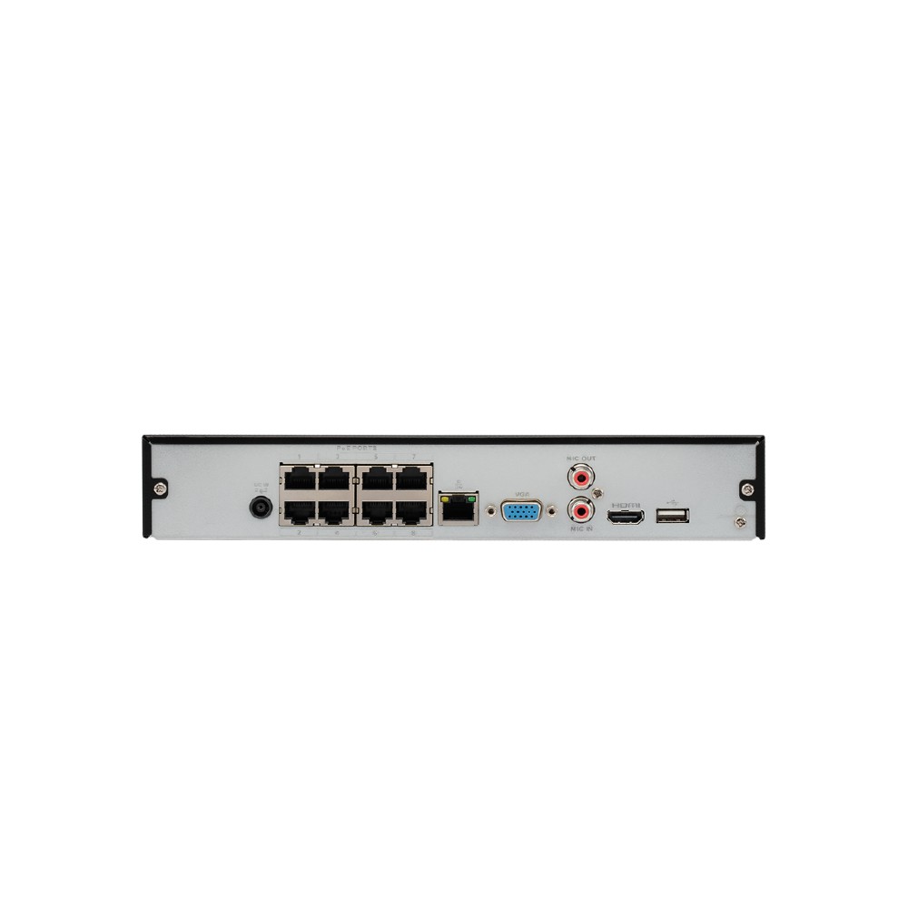 Nvr 8 Canais Intelbras Ip Nvd 3308P Poe 4580964 - Processtec ...