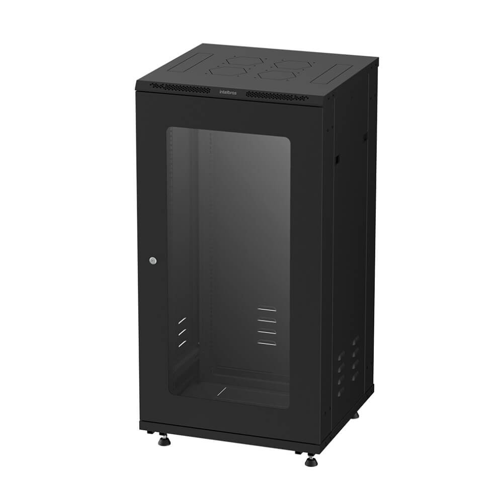 Rack De Piso Intelbras Rpd 2457 Desmontavel 24U X 570Mm Piso Preto 477 ...